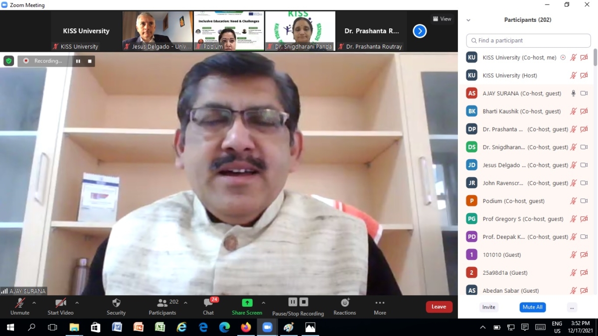 KISS-DU Organizes International Virtual Conference on Inclusive ...