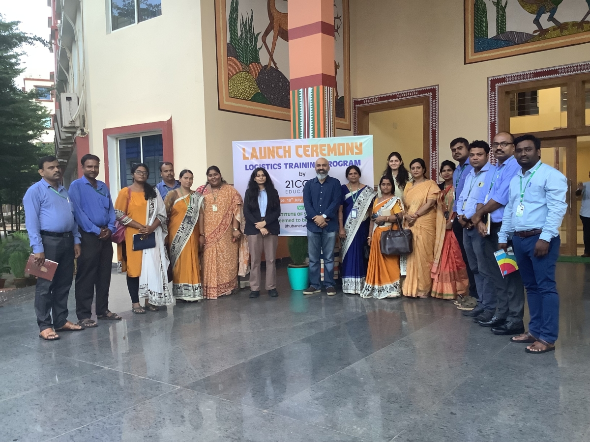 Logistics Training Programme Launched by 21CC Education at KISS-DU ...