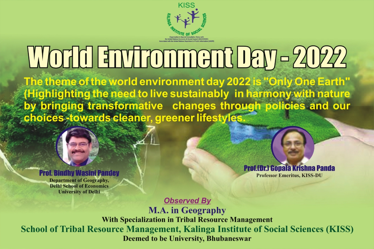 KISS-DU Observes World Environment Day - KISS Deemed to be University