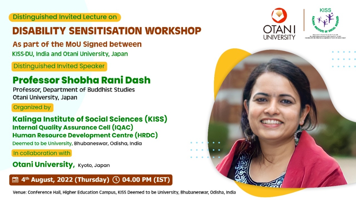 KISS-DU Organized the Disability Sensitization Workshop - KISS Deemed to be University