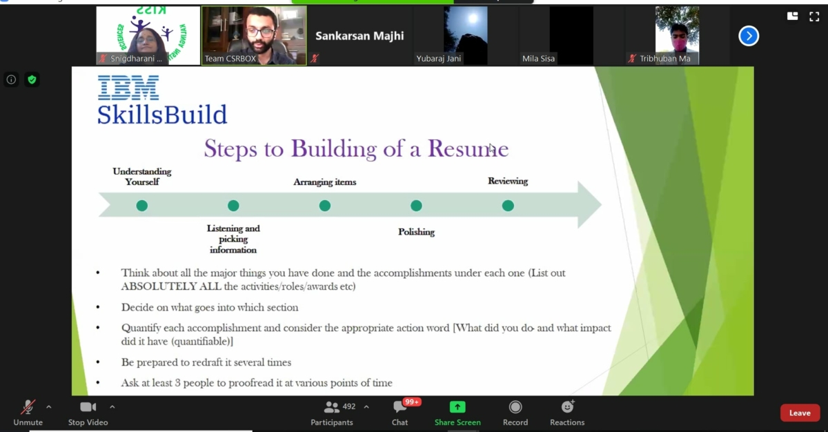 IBM Skills Build Initiative - KISS Deemed to be University