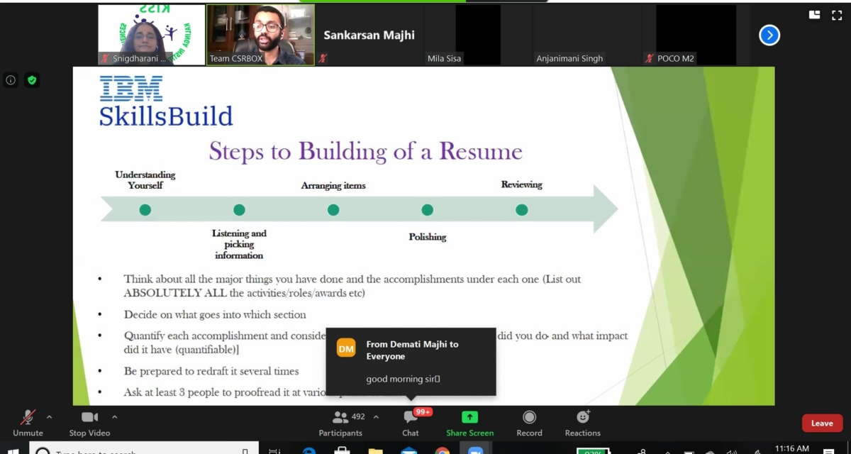 IBM Skills Build Initiative - KISS Deemed to be University