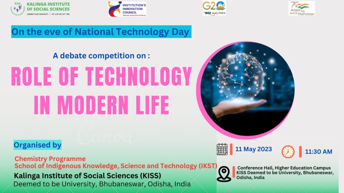 National Technology Day celebrated by KISS-DU IIC - KISS Deemed to be ...