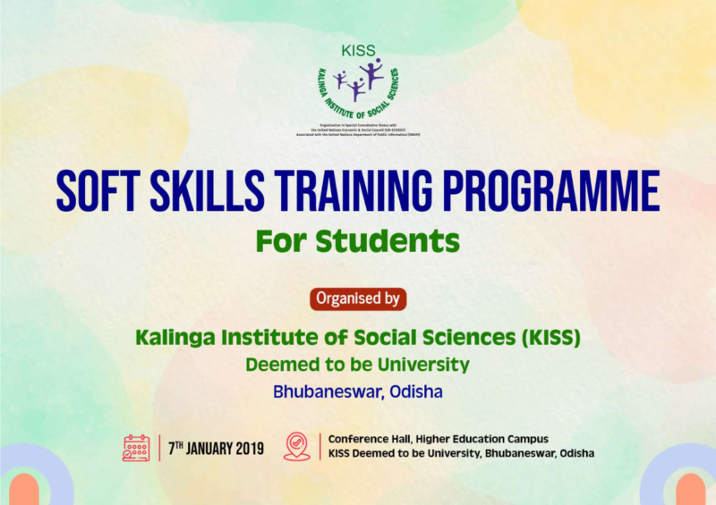 KISS-DU Organizes Training Programme on Soft Skills (SSTPS#2) - KISS Deemed to be University