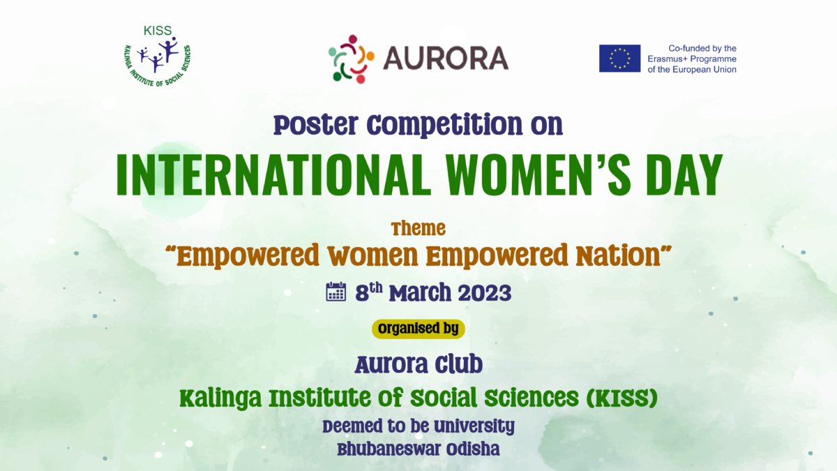 Poster Competition on International Women’s Day - KISS Deemed to be ...