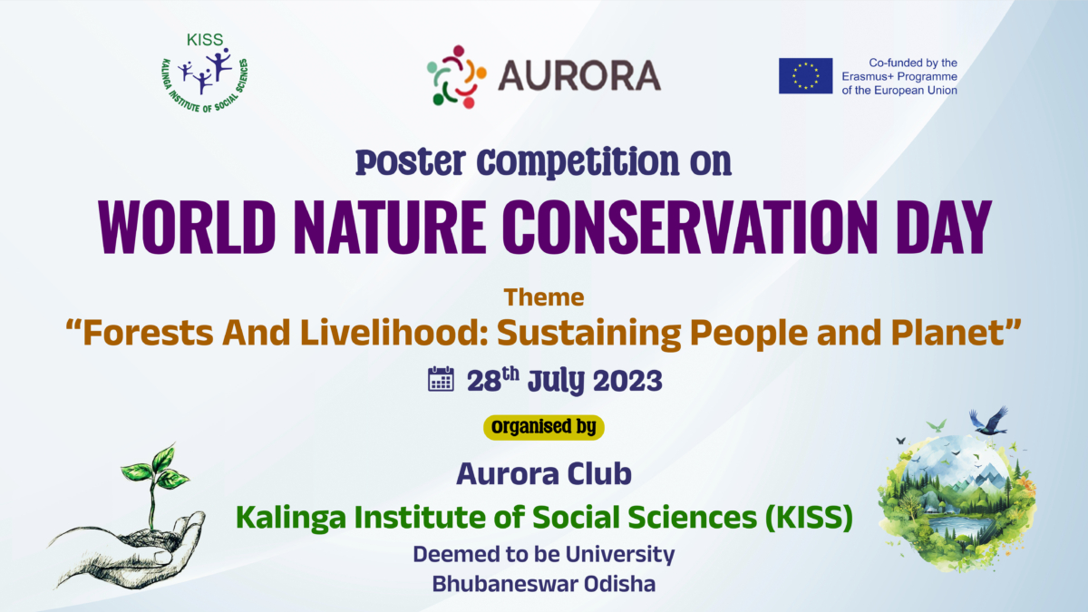 KISS-DU AURORA Club Organizes Poster Competition on World Nature ...