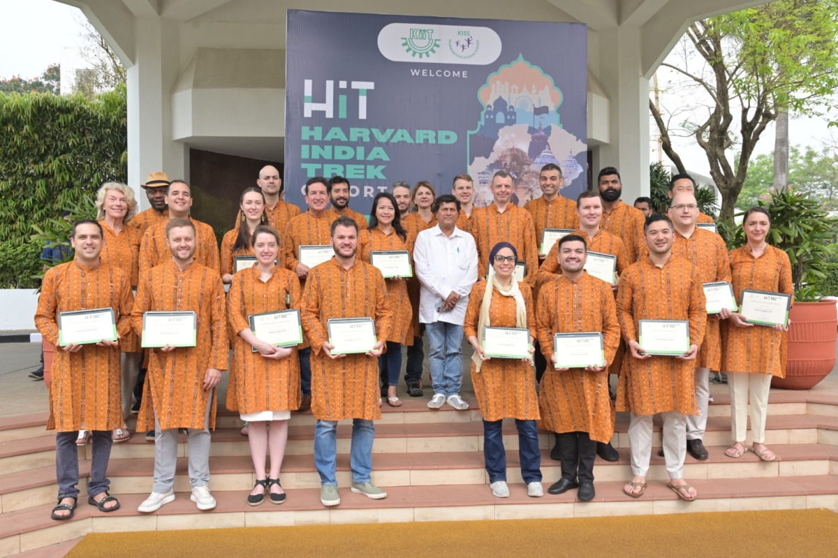 A 40 Member Delegation from Harvard-India visits KIIT and KISS - KISS ...