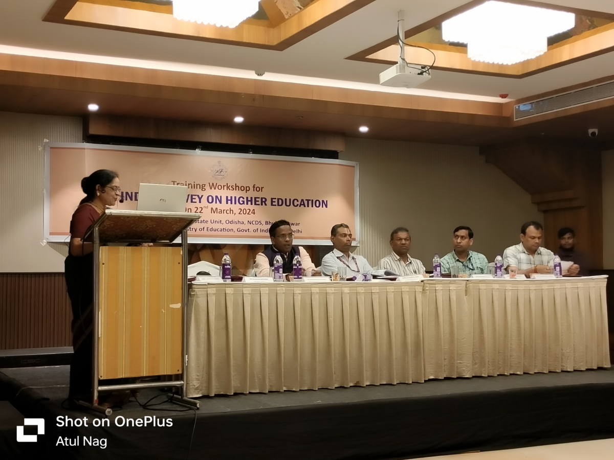 KISS-DU IQAC Team attends Training Workshop on AISHE - KISS Deemed to be University