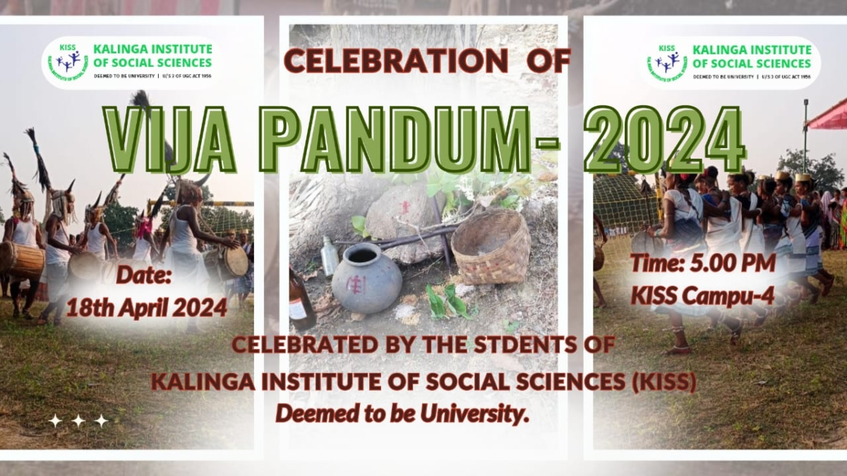 KISS-DU Organizes Grand Festivals of Sarhul, Chaita, and Vija Pandum ...