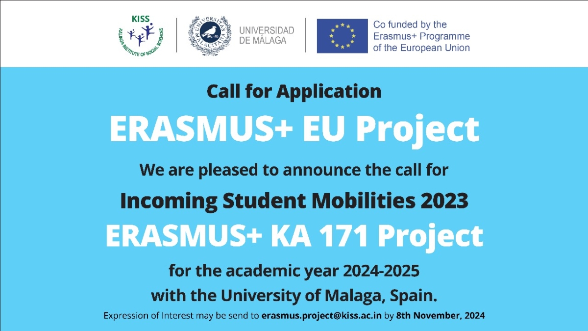 Call for Applications for Erasmus+ Incoming Student Mobilites 2023 ...