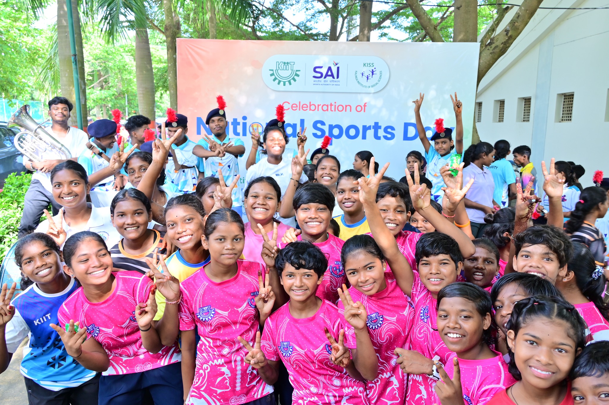 KISS-DU Celebrated National Sports Day 2025 - KISS Deemed to be University