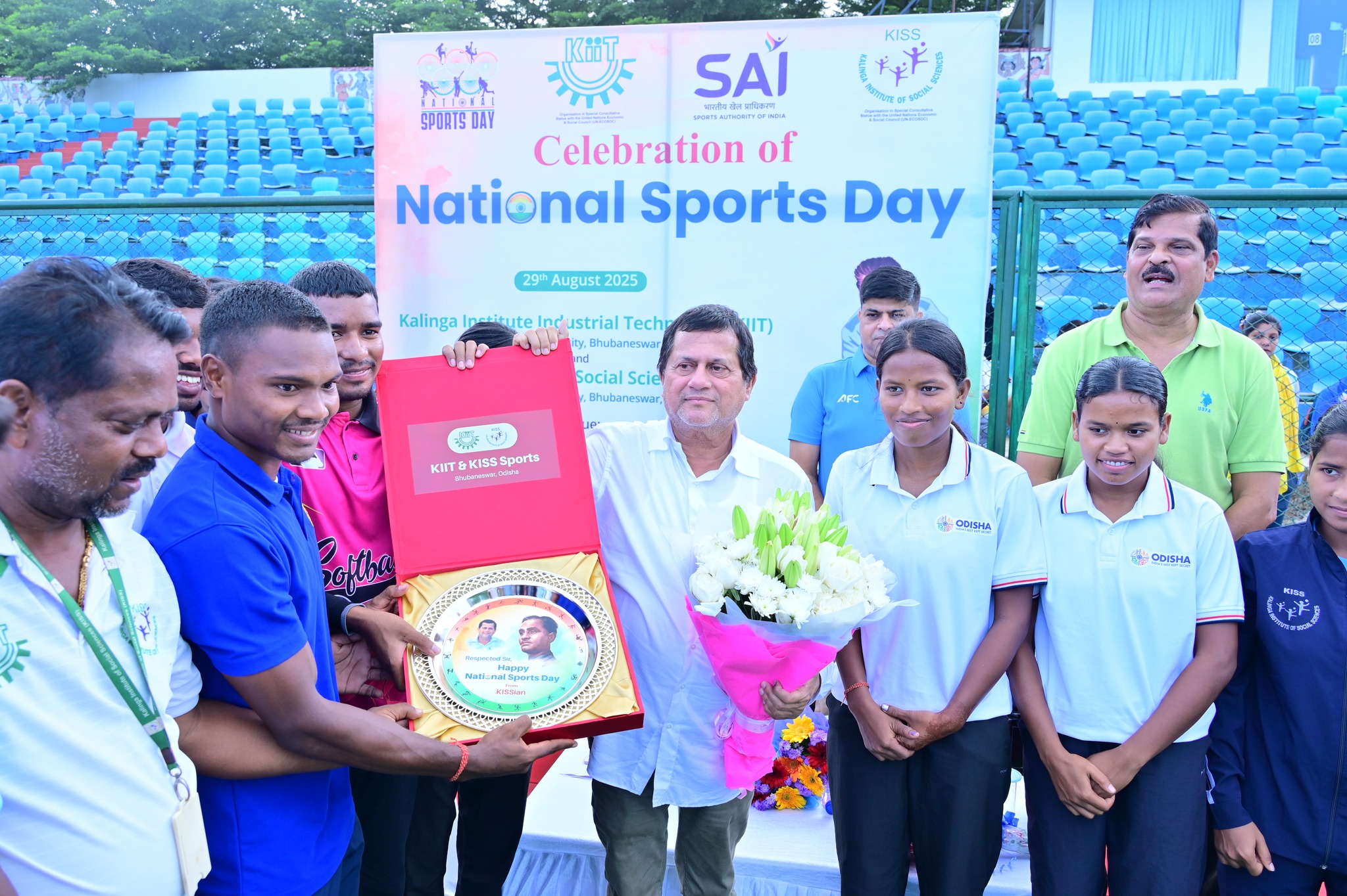 KISS-DU Celebrated National Sports Day 2025 - KISS Deemed to be University